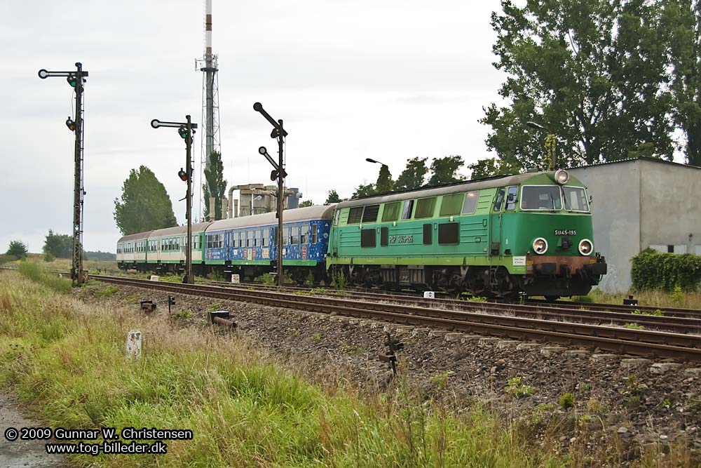 Polen - Diesellokomotiver -Litra SU45 195 - tog-billeder.dk